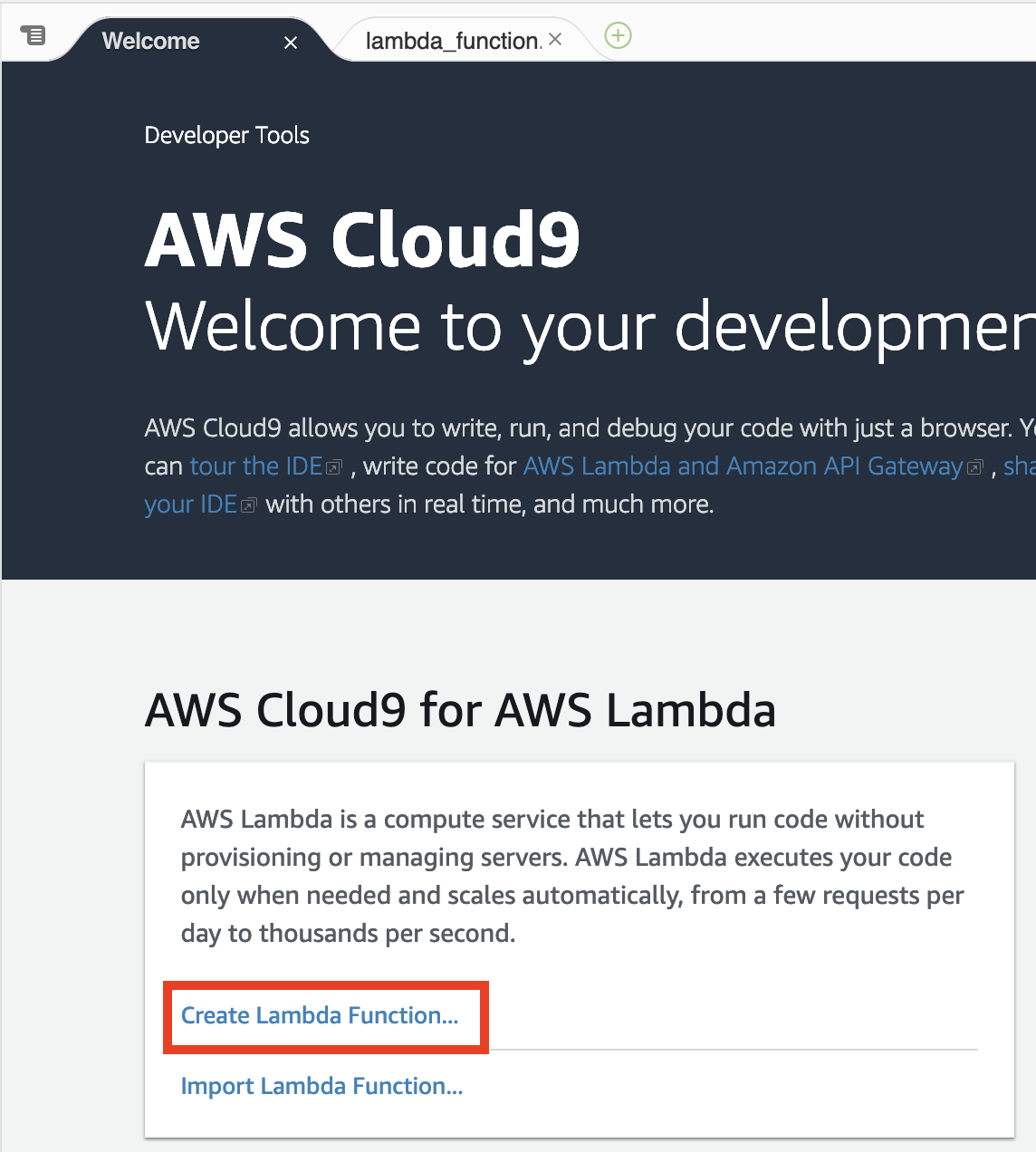 Cloud9でaws Cli Toolsを実行するlambda Functionpython36を作る ひろかずのブログ